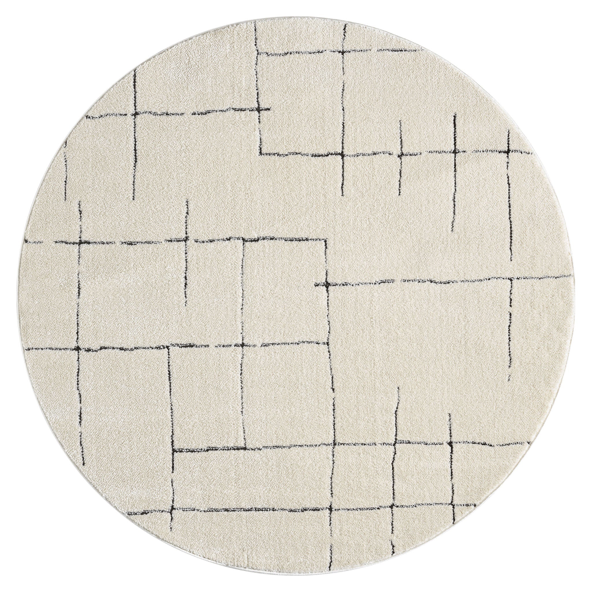 Tranquil Weave 670 Vanilla Round – Aladdin Rugs NZ