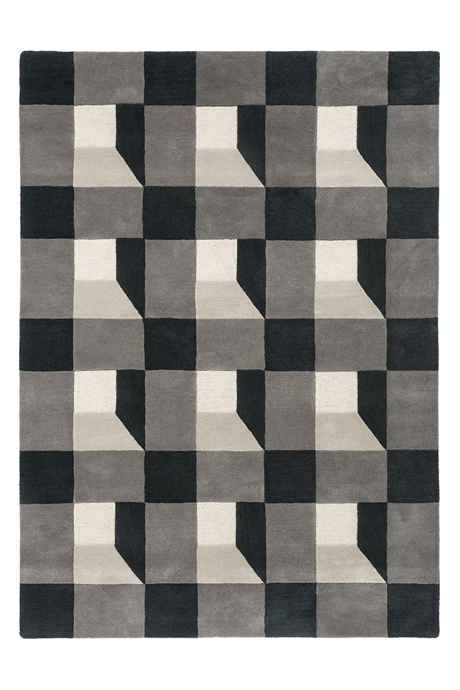 Harlequin Blocks Slate 141904 Rug – Aladdin Rugs NZ