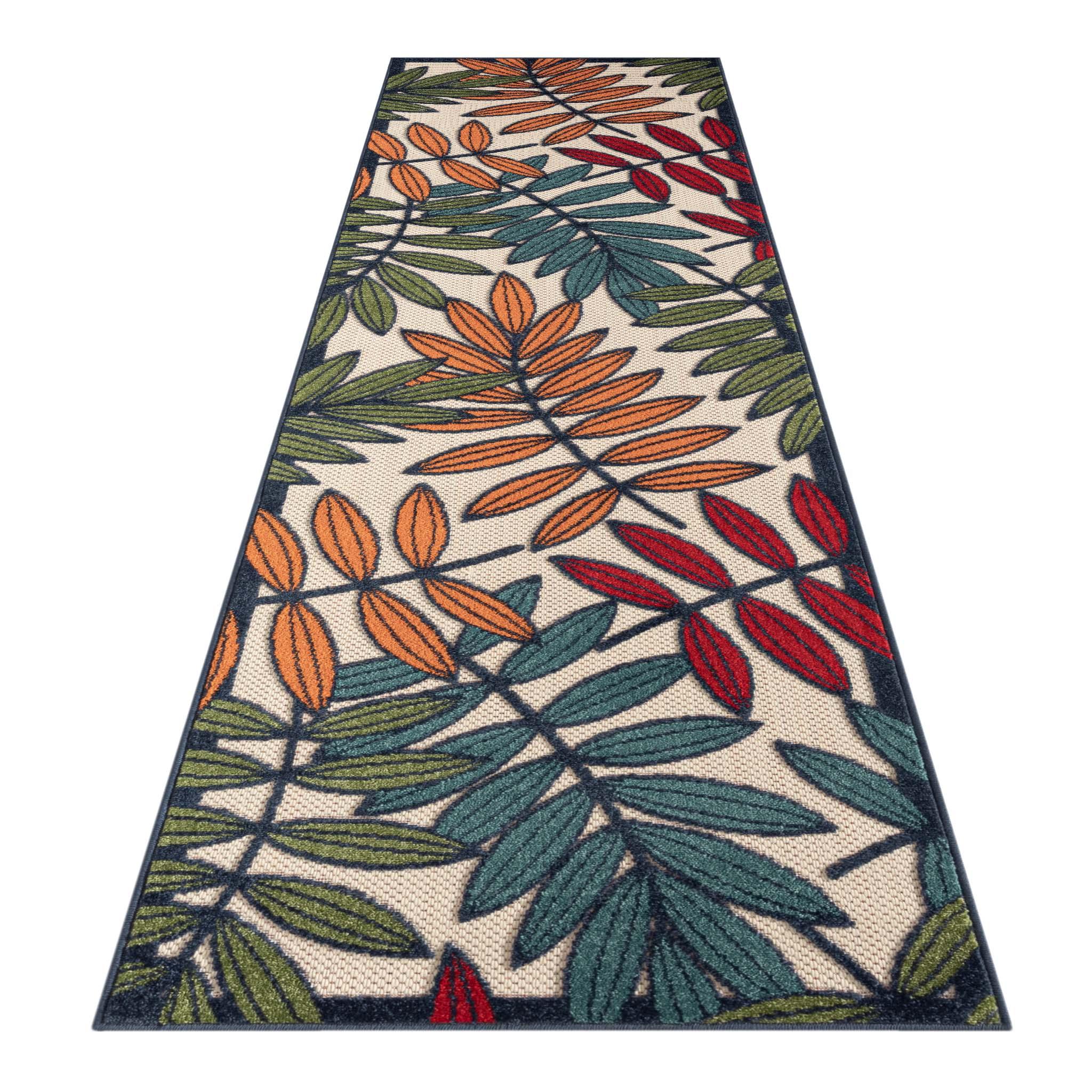 Mona 1211 Multi OutDoor/InDoor Rug Hallway Runner – Aladdin Rugs NZ